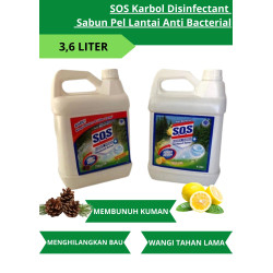 Jual SOS Karbol Jerigen 3.6 Liter Wangi | Shopee Indonesia
