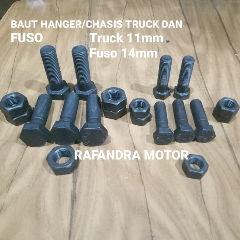 Jual BAUT HANGER/BAUT CHASIS/BAUT BOK PIR (UKURAN 11MM)+(UKURAN 14MM ...