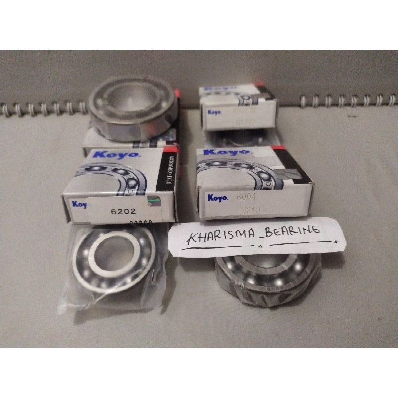 Jual Bearing 6004 -6202 Koyo Set Rasio Jupiter MX Vixion Fullset ...