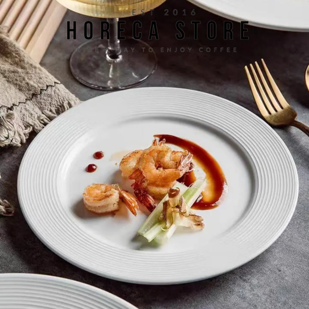 Jual Piring Makan Dinner Plate 32 cm 12 inch Estetik / Ceramic Plate ...