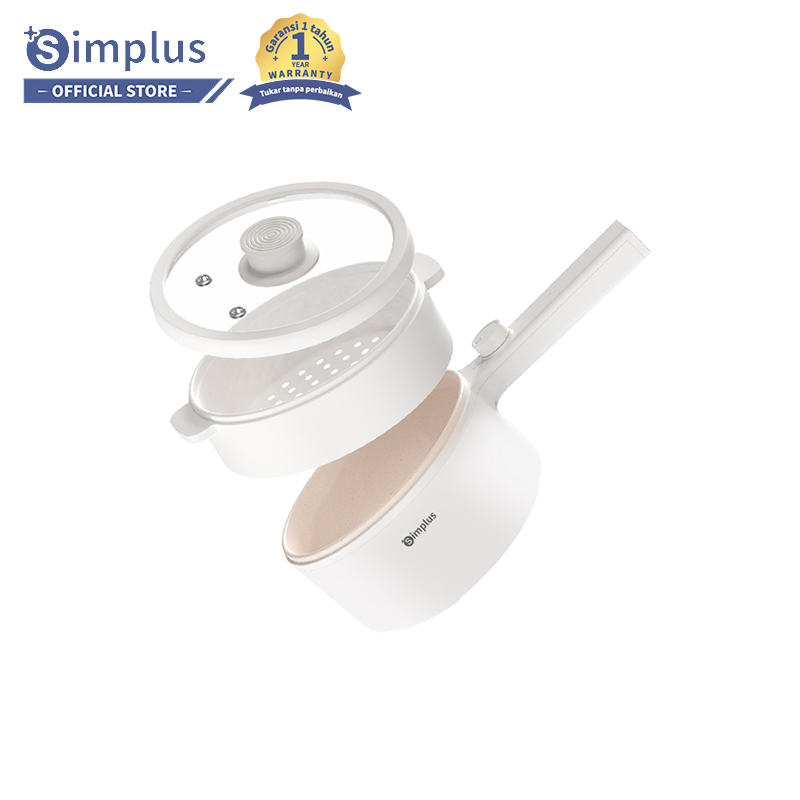 Jual Simplus Panci Listrik Kapasitas 1,5L Panci Serbaguna Anti Lengket ...