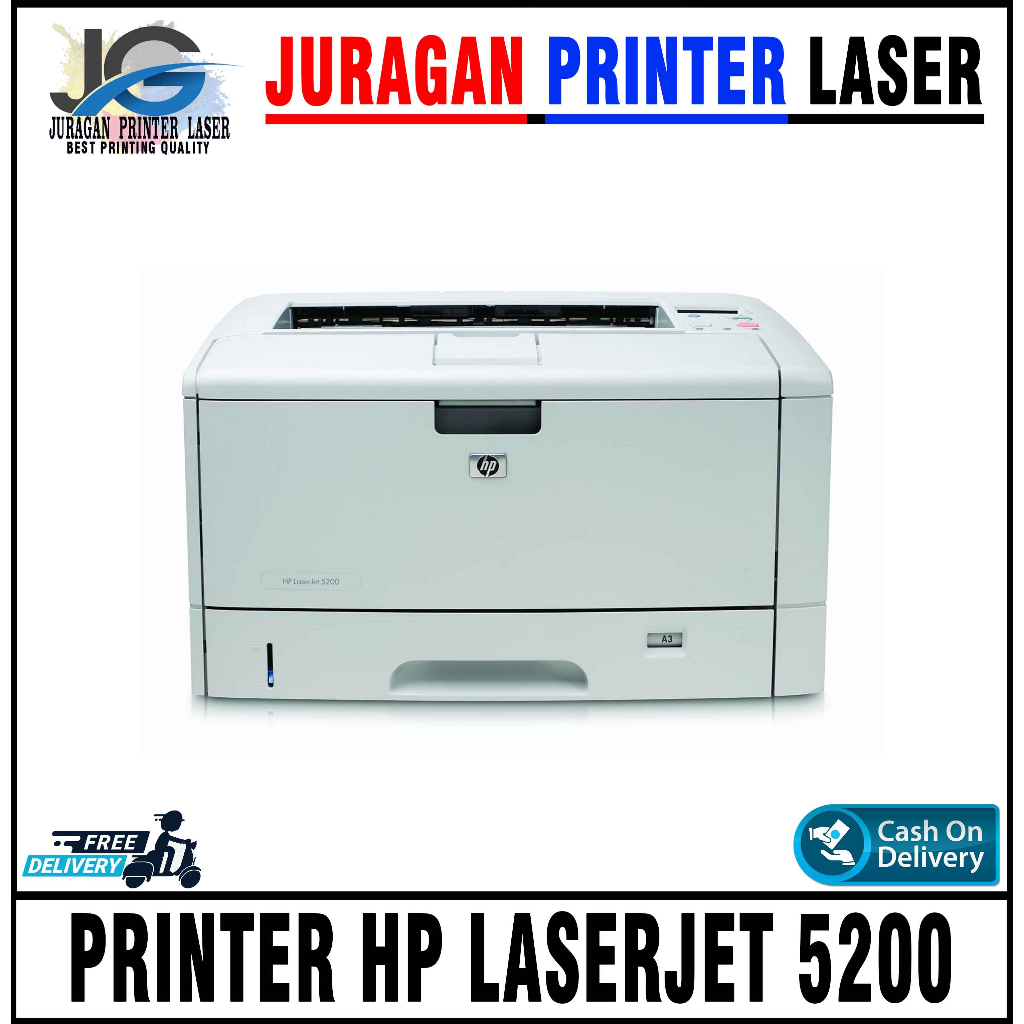 Jual Printer A3 Hp LaserJet 5200 5200N 5200DN 5200DTN 5200L | Cocok ...