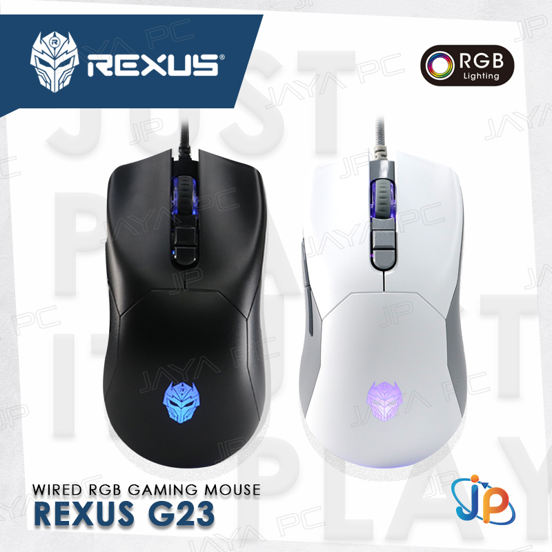 Jual Mouse Gaming Rexus Xierra G23 RGB - G 23 Macro Gaming Mouse ...