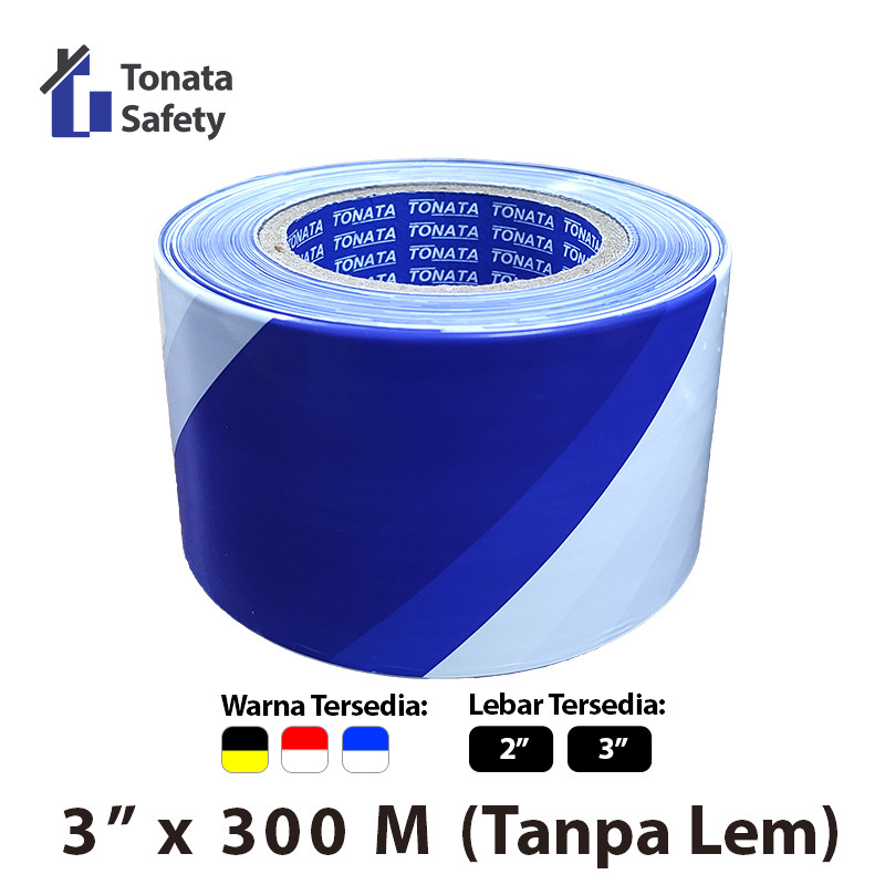 Jual Police Line Biru Putih / Garis Polisi 3 Inchi x 300 Meter | Shopee ...