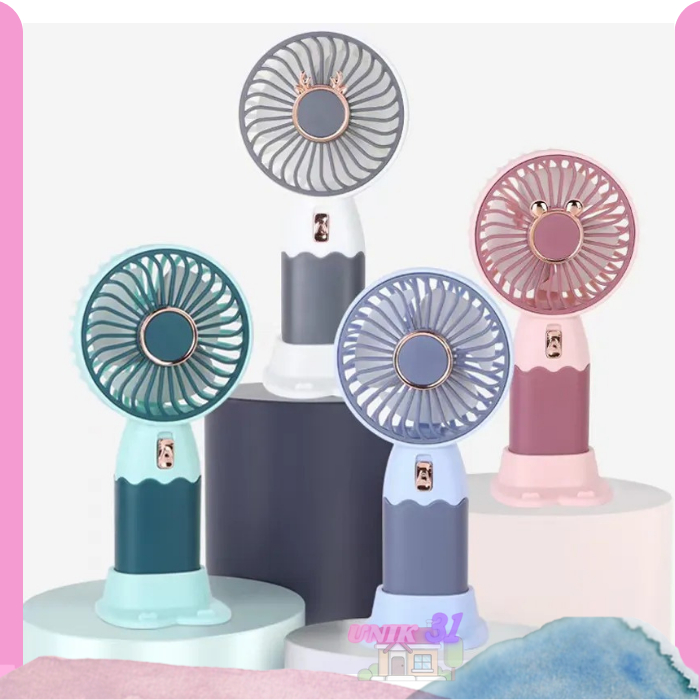 Jual Kipas Angin Mini Portable Genggam Mewah Kipas Angin Tangan Lipat ...