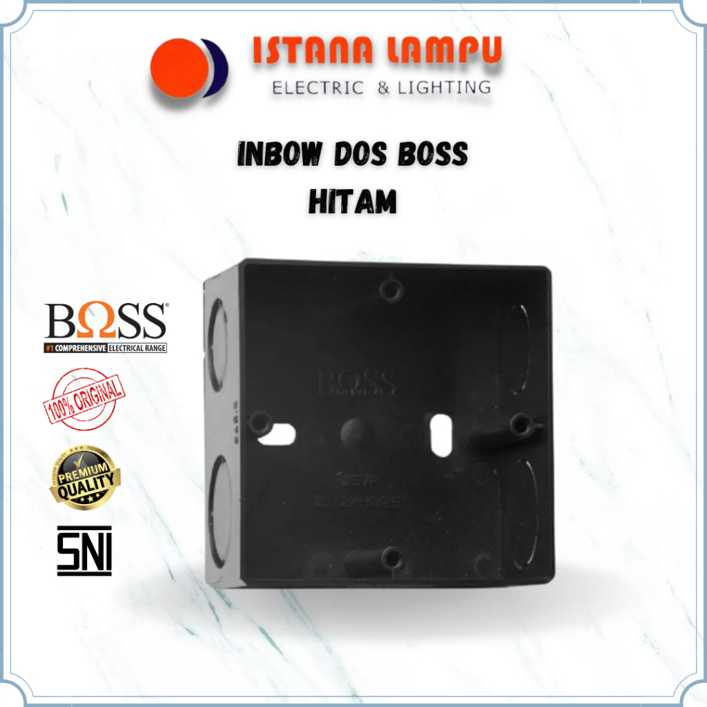Jual inbow Dos Boss Hitam | Shopee Indonesia