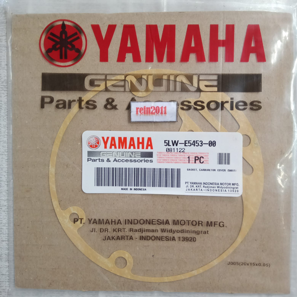 Jual PAKING TUTUP POMPA OLI MAGNET MIO SOUL MIO SPORTY ASLI ORI YAMAHA 5LW E5453 00 | Shopee ...