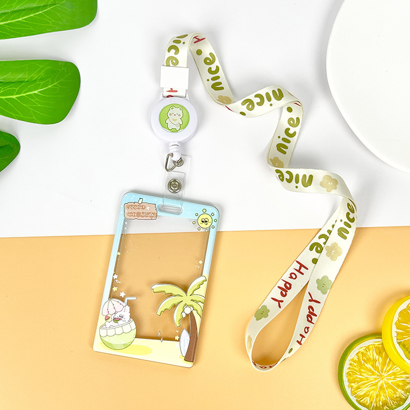 Jual NEW gantungan name tag ID Card Holder / Gantungan Kartu Nama ...