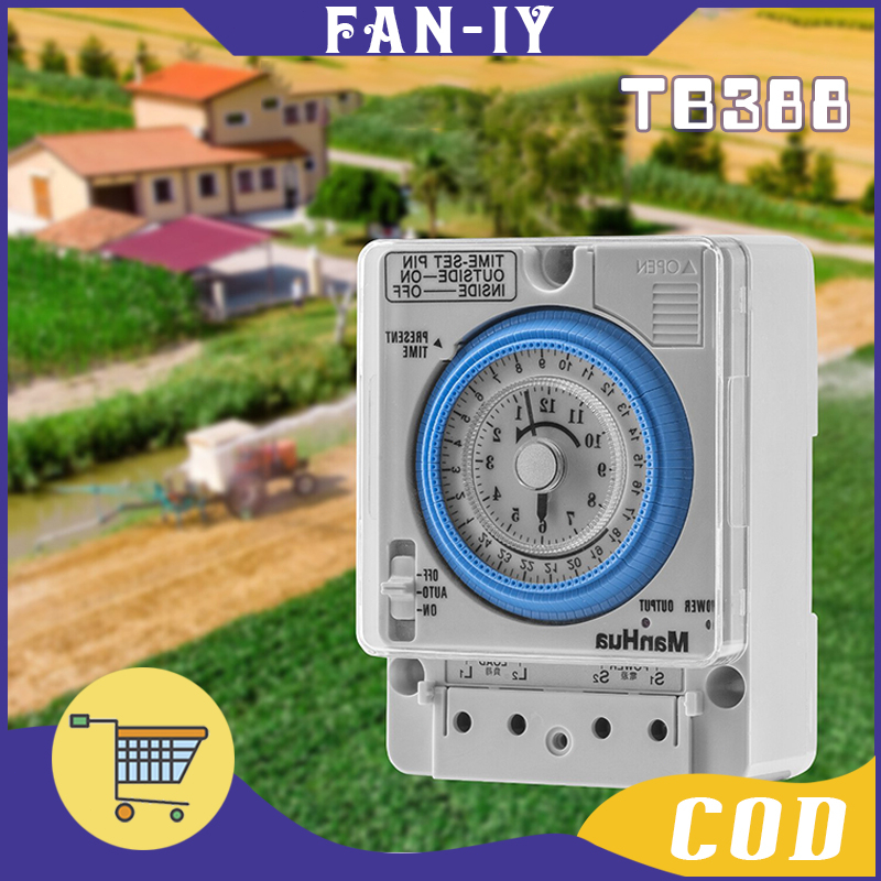 Jual Theben Timer Switch Industri Otomatis 24 Jam Untuk Kontrol ...