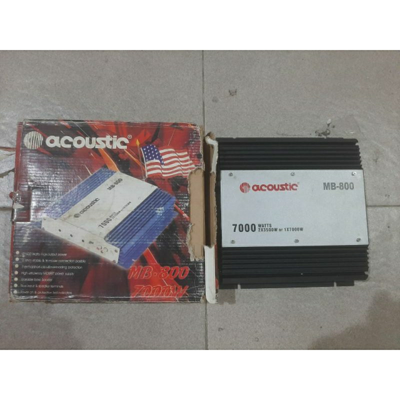 Jual OBRAL !!! Power Mobil Acoustic MB 800 | Shopee Indonesia