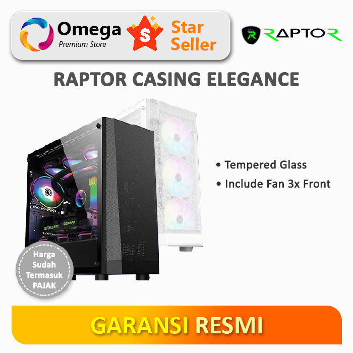 Jual Casing Gaming Raptor Elegance | Shopee Indonesia
