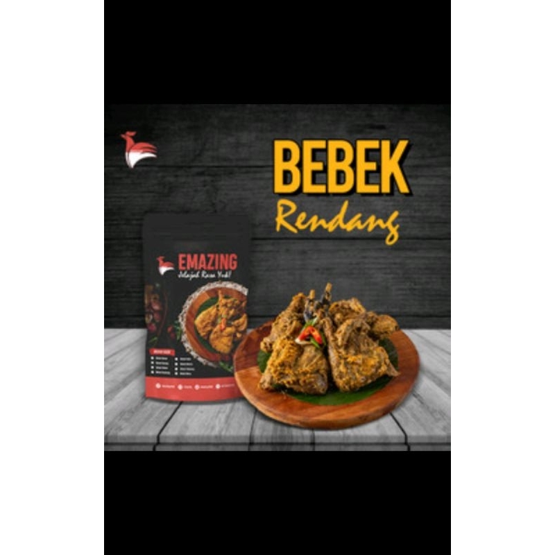 Jual Emazing Bebek Rendang 700gr | Shopee Indonesia