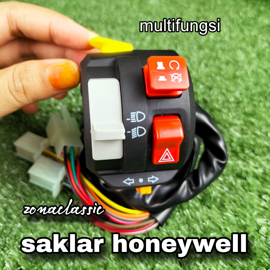 Jual Holder Saklar Kiri Honywell Universal Semua Motor | Shopee Indonesia