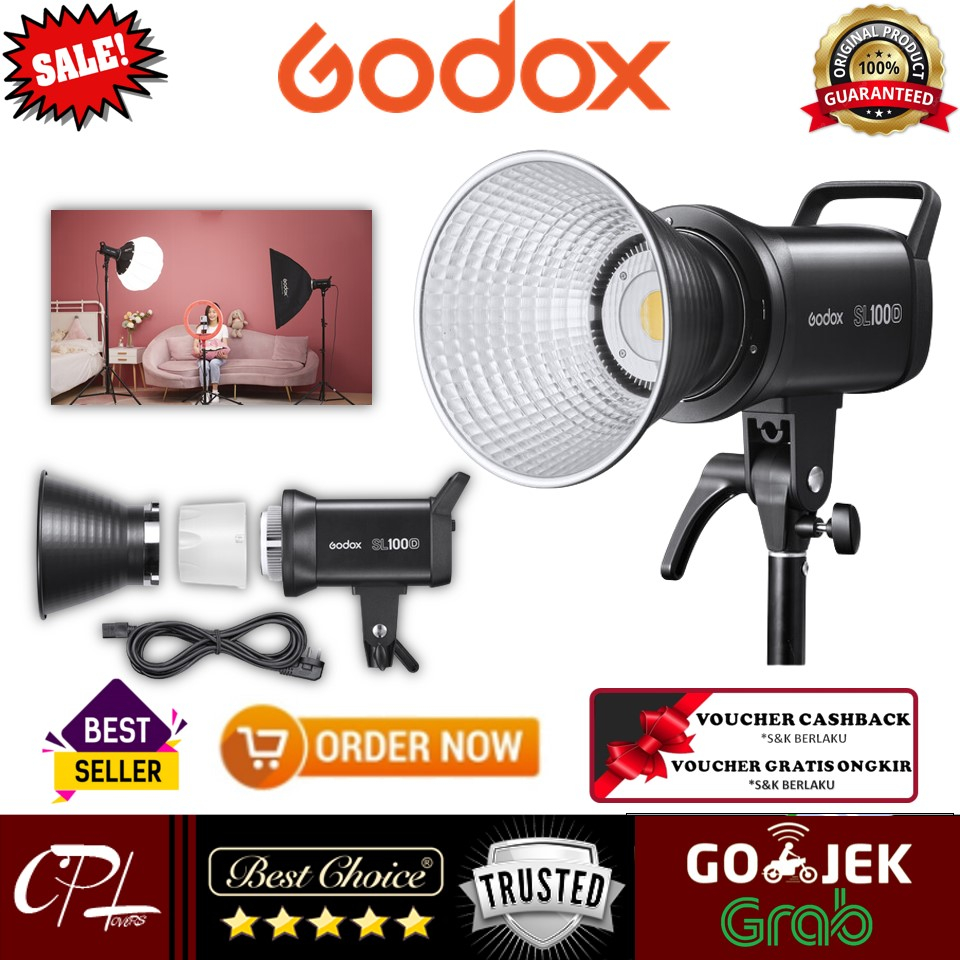 Jual Godox SL100D Daylight LED Video Light | Shopee Indonesia