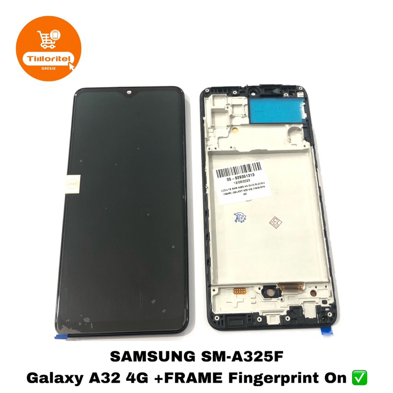 Jual LCD TOUCHSCREEN SAMSUNG A325 SM-A325F GALAXY A32 4G FULLSET OLED+FRAME FINGERPRINT ON ...