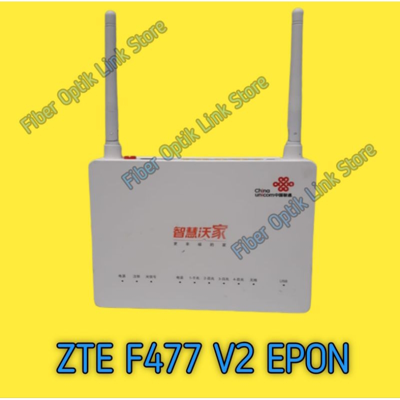 Jual ZTE F477 V2 EPON NON & PLUS ADAPTOR | Shopee Indonesia
