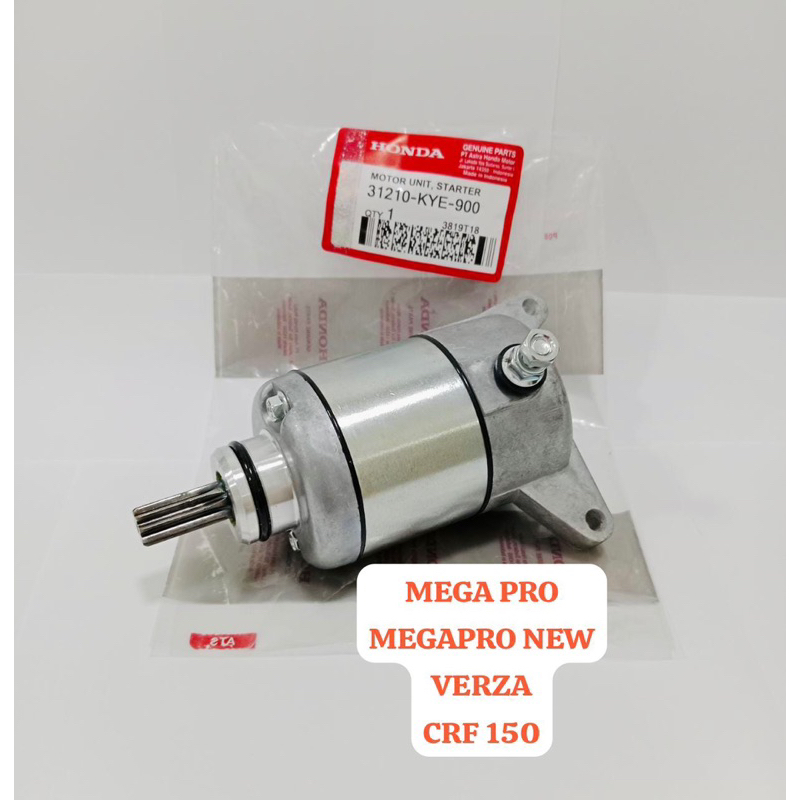 Jual DINAMO STATER STARTER MEGAPRO NEW VERZA CRF 150 MEGA PRO MONO BARU HONDA KYE | Shopee Indonesia