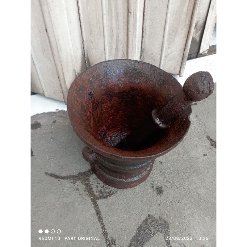 Jual LUMPANG BESI KUNO ANTIK | Shopee Indonesia