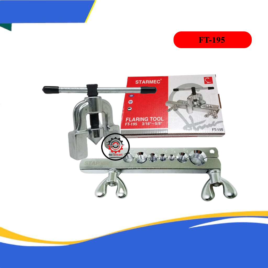 Jual FLARING TOOL AC SINGLE FT195 FLARING TOOL PIPA AC FT195 | Shopee ...