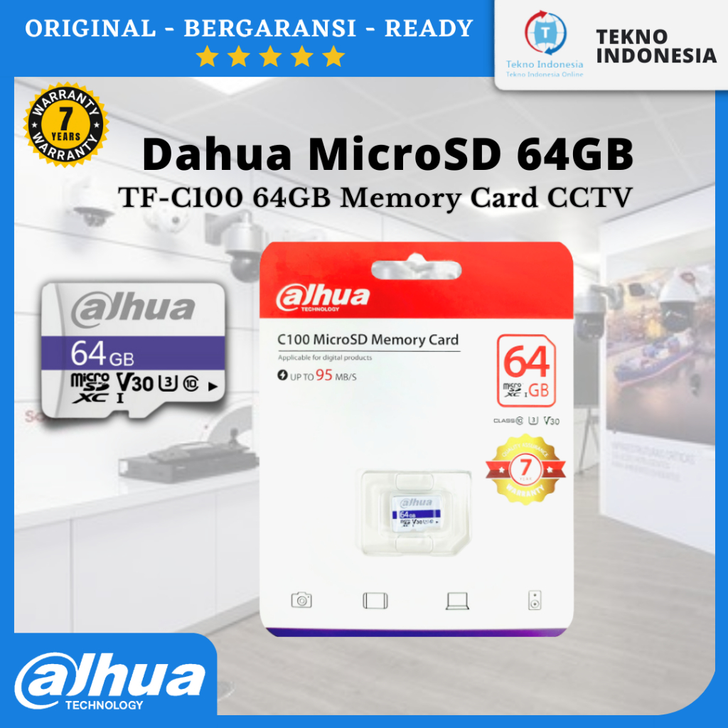 Jual Dahua MicroSD 64GB TF-C100 Mmc 64GB Memory Card CCTV | Shopee Indonesia