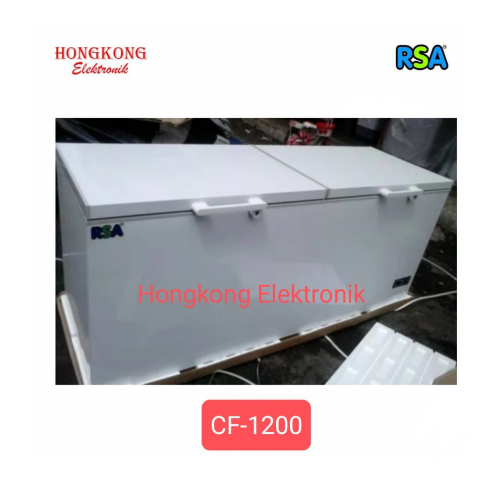 Jual RSA CF-1200 CHEST FREEZER BOX KAPASITAS 1050 LITER | Shopee Indonesia