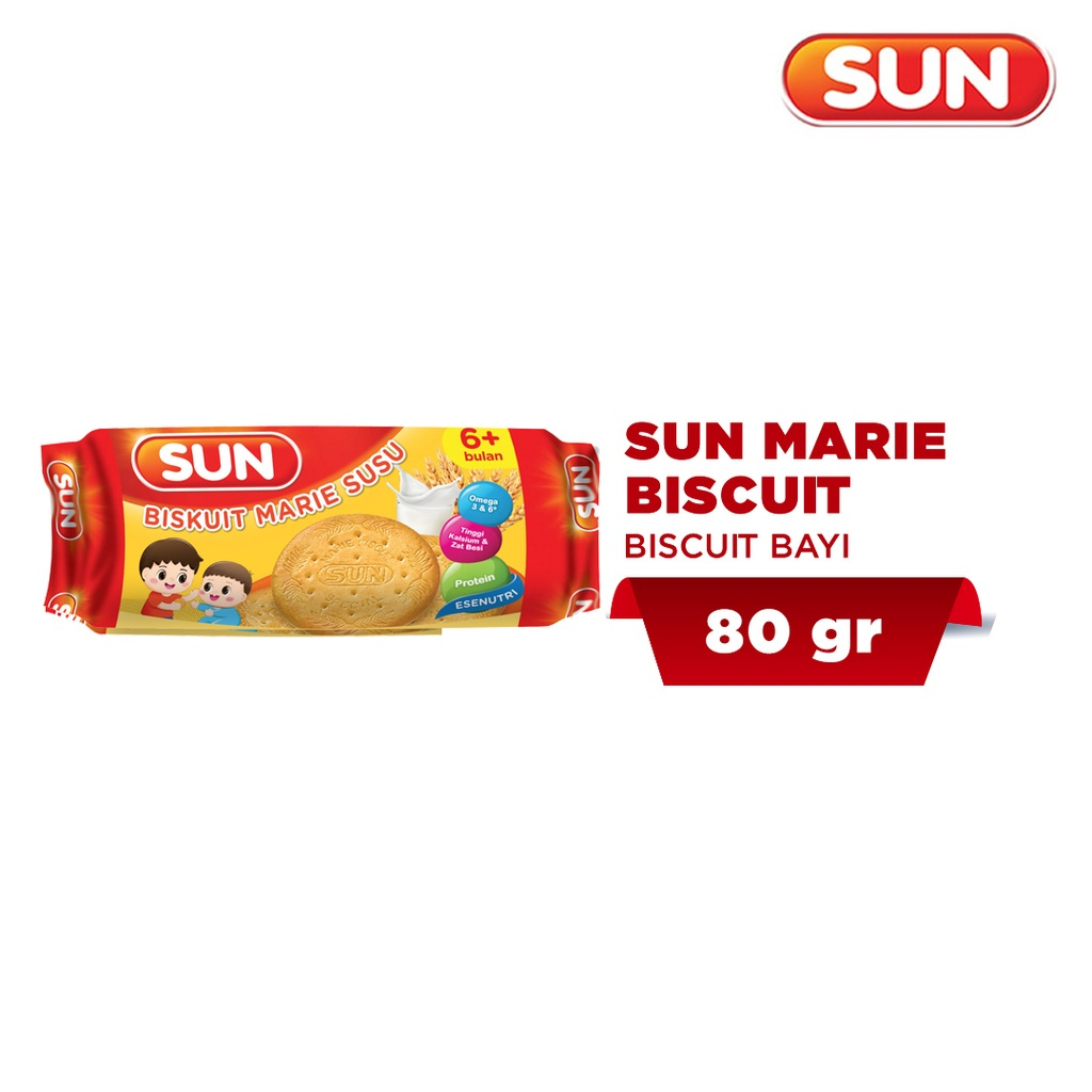 Jual Sun Marie Biskuit 80 gr & 150 gr / Biskuit Bayi | Shopee Indonesia