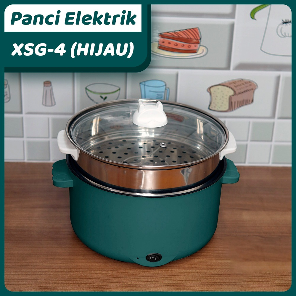 Jual PROMO Panci Listrik Fry Pan Electric Cooker Keramik Serbaguna ...
