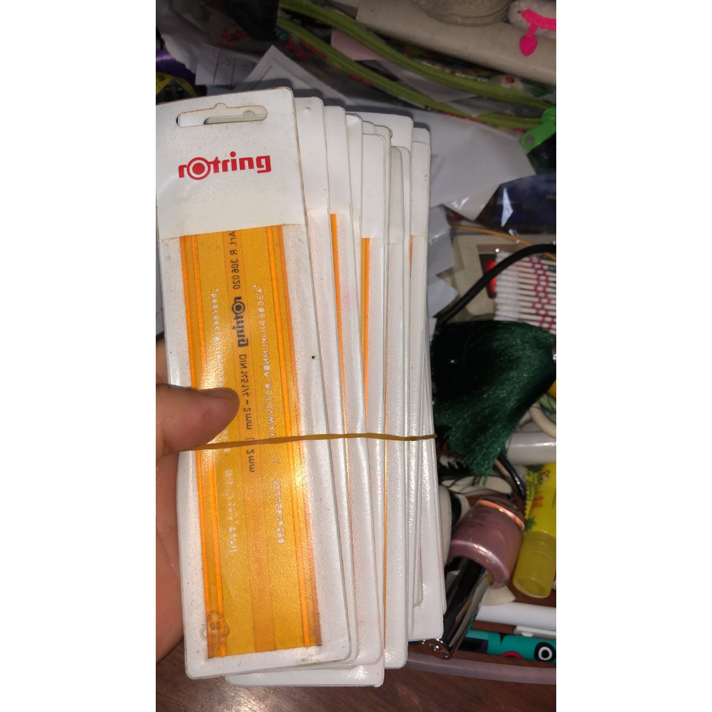 Jual mal huruf 02 rotring 2 mm made in germany | Shopee Indonesia