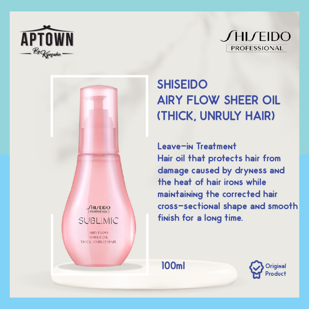 Jual SUBLIMIC AIRY FLOW Sheer Oil Thick 100ml | Shopee Indonesia