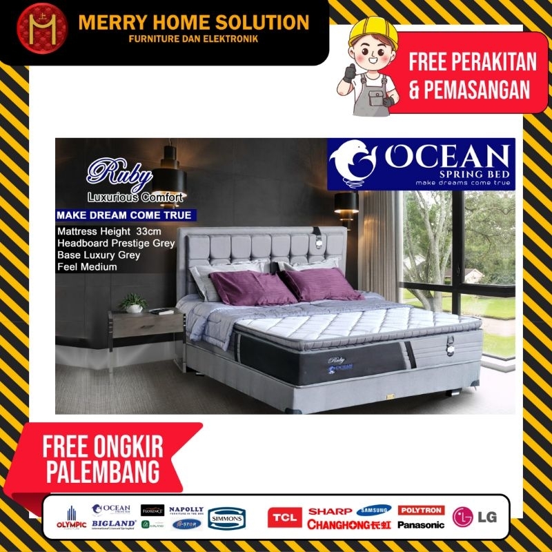Jual matras ocean ruby / springbed ocean make dream come true | Shopee Indonesia