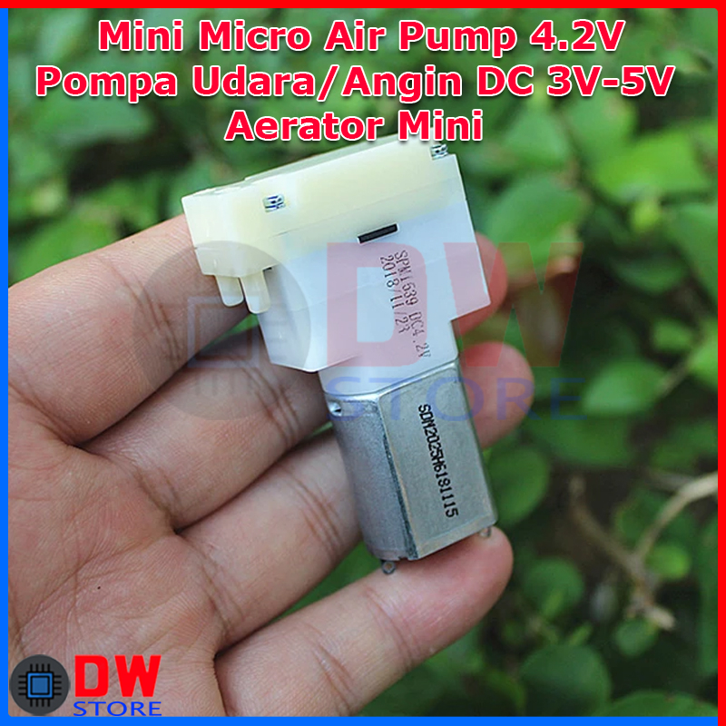 Jual Pompa Udara Mini Angin Micro Air Pump Mini Aerator DC 3V-6V ...