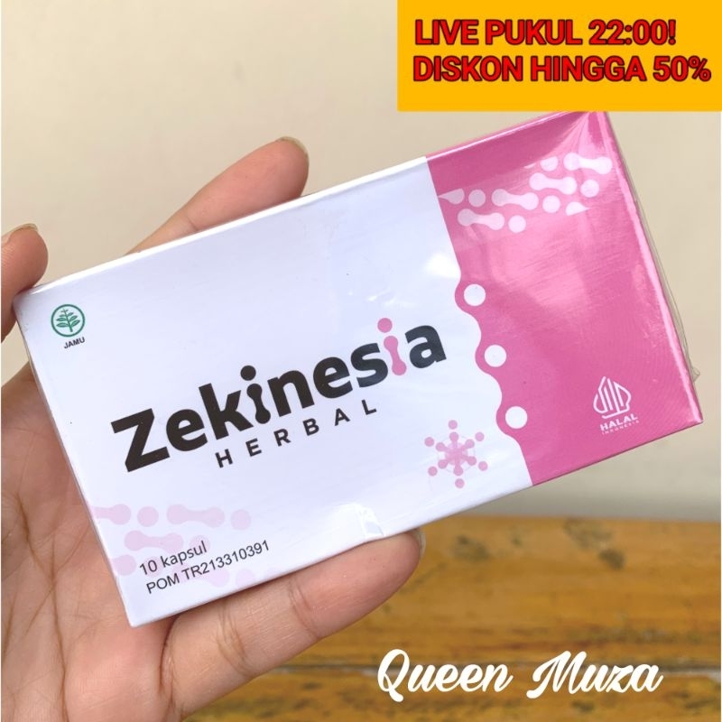 Jual Zekinesia Jamu pelangsing Herbal 10 kapsul | Shopee Indonesia