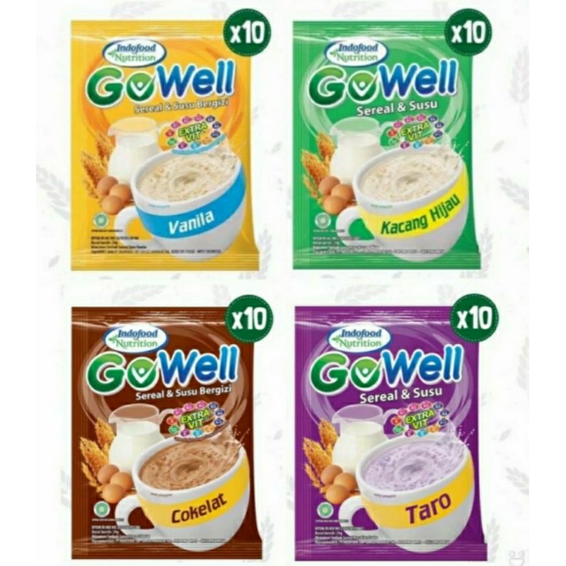 Jual Gowell SEREAL SUSU 3Varian | Shopee Indonesia