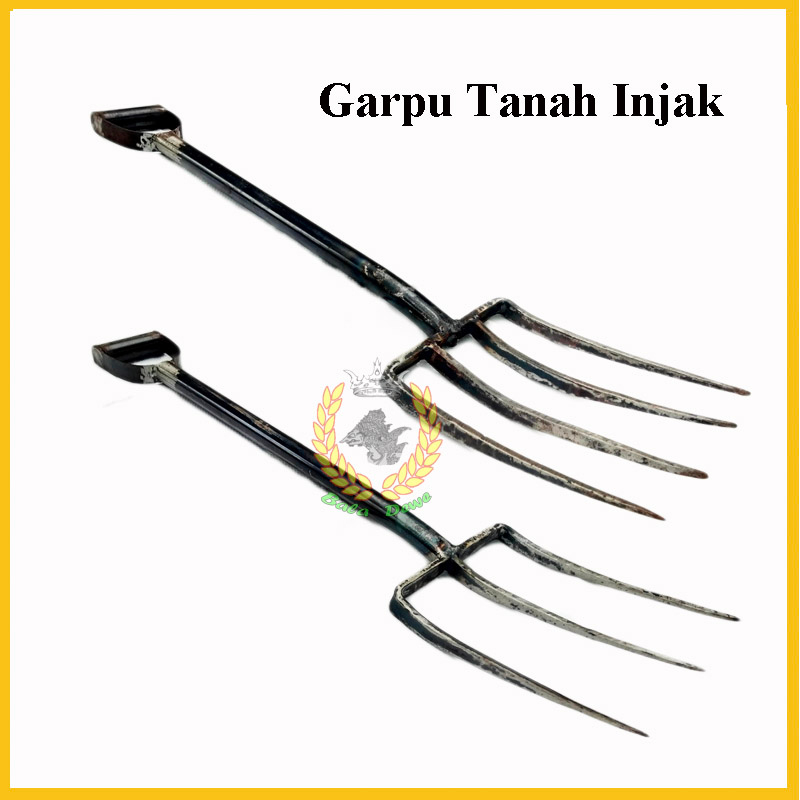 Jual Garpu Tanah Injak Baja / Garpu Injak Sekop Blecong Lencek | Shopee ...