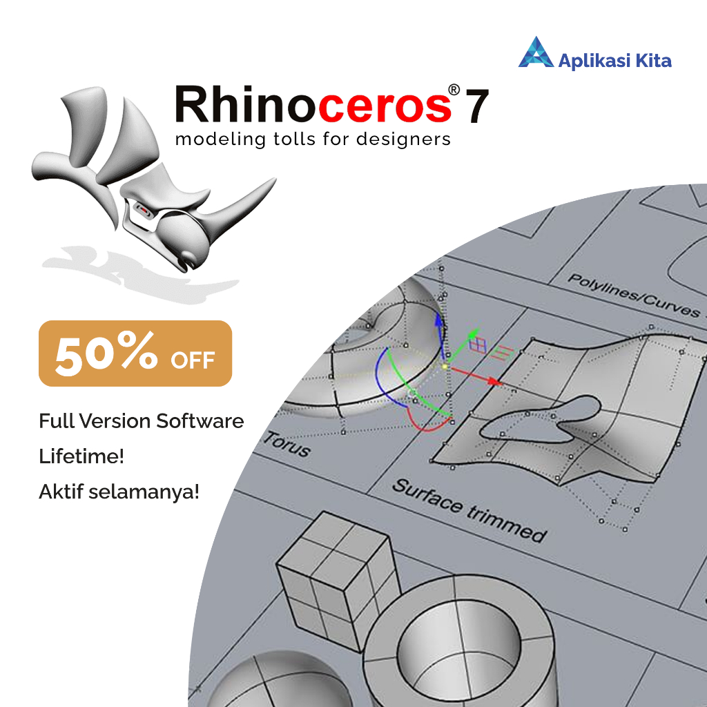 Jual Rhinoceros 7 Full Version - For Windows | Shopee Indonesia