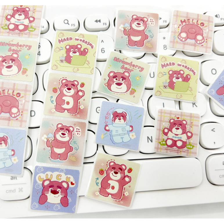 Jual Stiker Roll Label Lucu Isi 500 Lembar Motif Cartoon Untuk Tempel ...