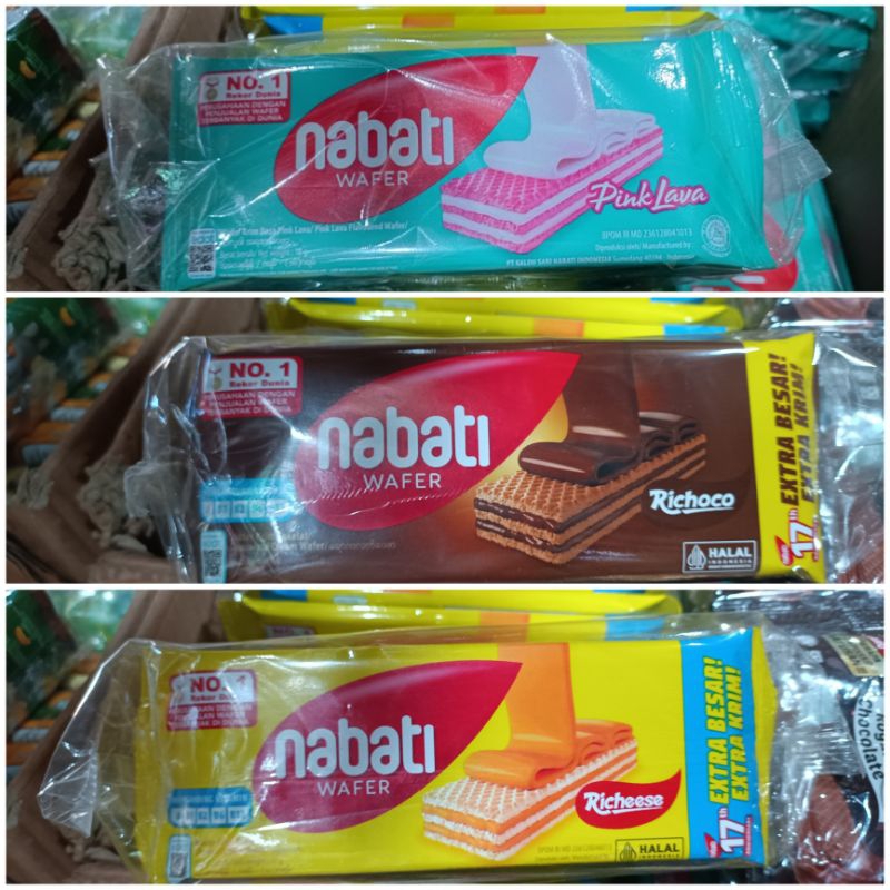 Jual wafer nabati 17 grm 1 pak isi 10 pcs | Shopee Indonesia