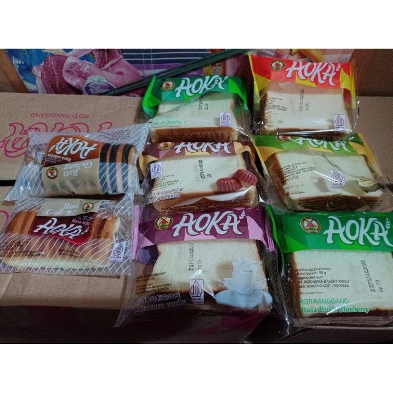 Jual roti aoka aneka varian rasa | Shopee Indonesia