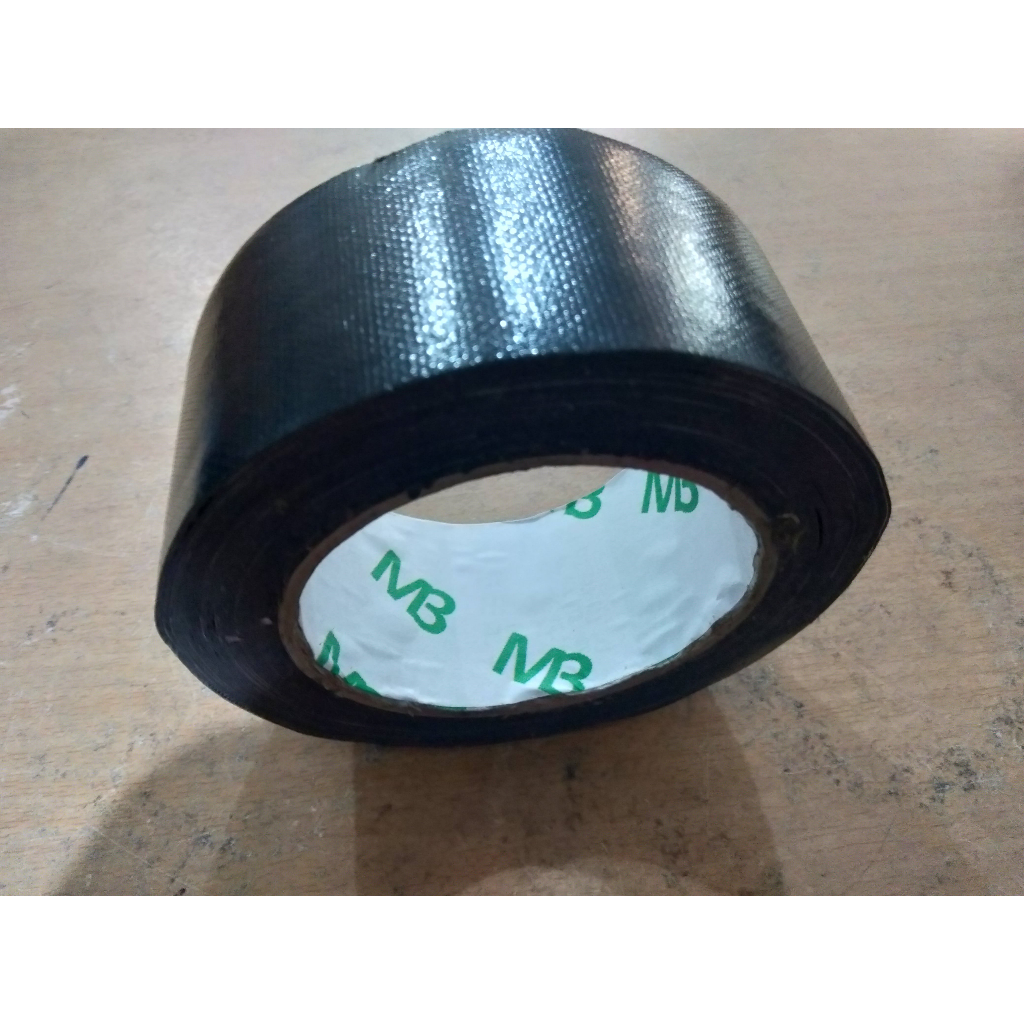 Jual LAKBAN KAIN CLOTH TAPE HITAM 12MM X 9M | Shopee Indonesia