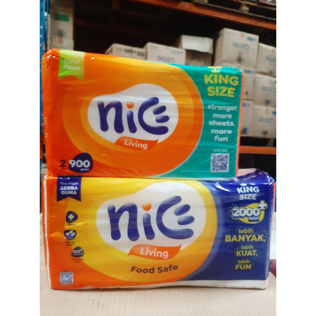 Jual NICE FACIAL TISSUE 900 GRAM / TISSUE NICE 900 GR / TISU WAJAH ...