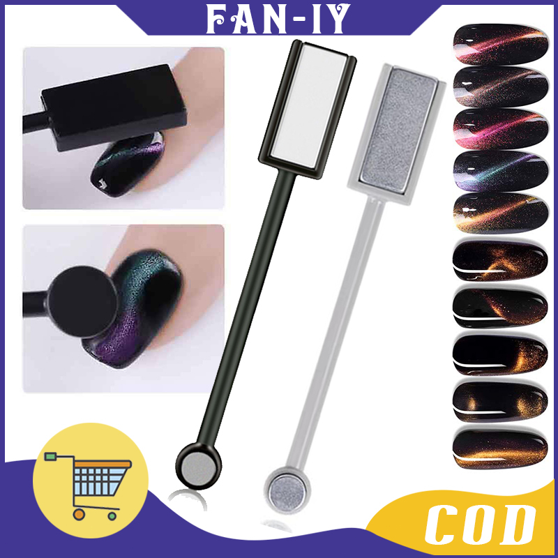 Jual 5 Pcs Cat Eye Magnet Stick 2 In 1 Serbaguna Nail Art Magnet
