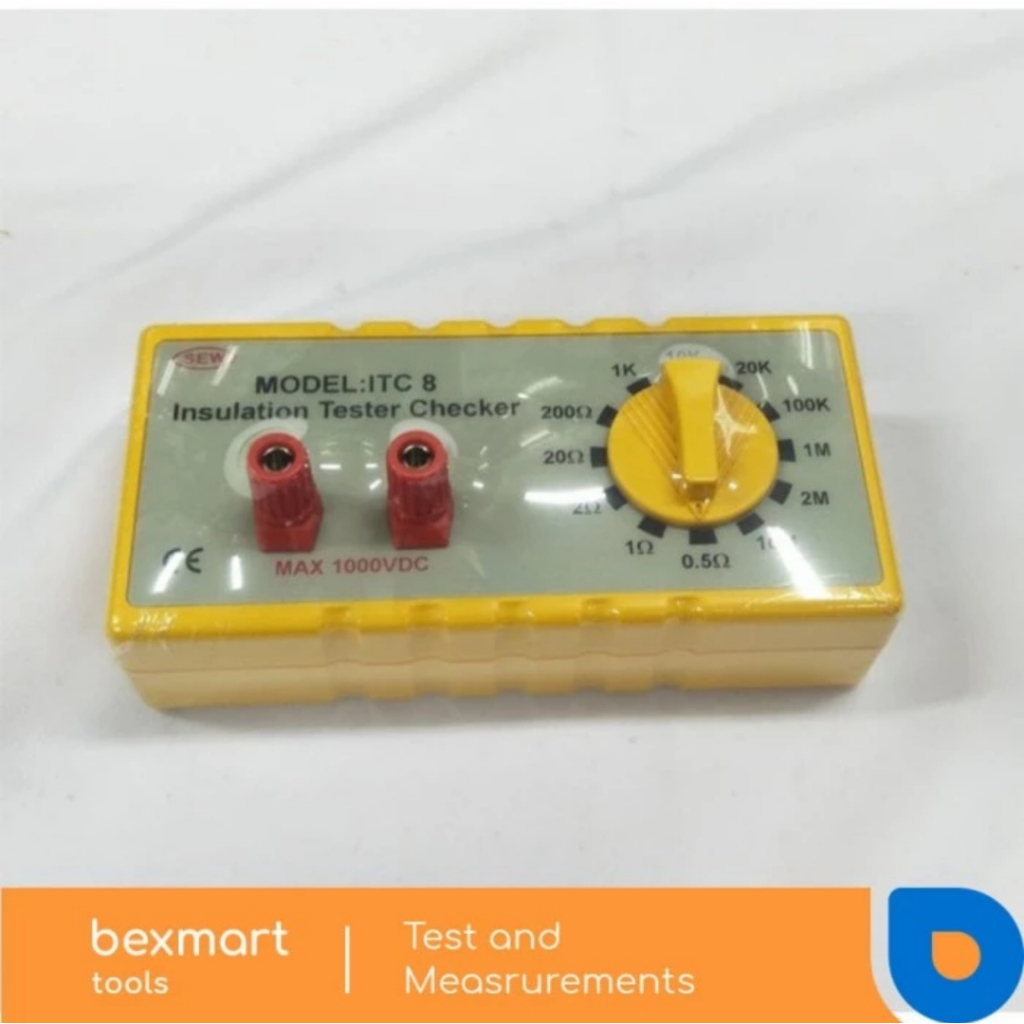 Jual SEW ITC8 Insulation Tester & Resistance Check Box | Shopee Indonesia