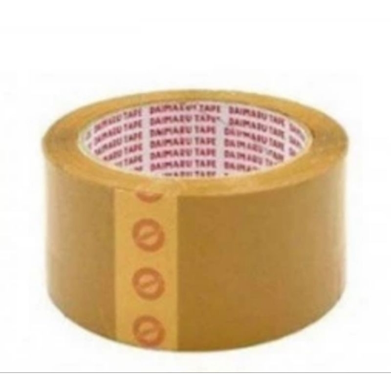 Jual Packaging Tape Lakban Daimaru warna coklat 2" | Shopee Indonesia