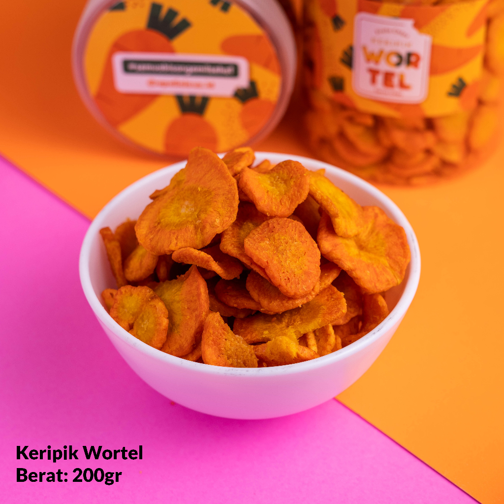 Jual APELICIOUS KERIPIK SAYUR MIX / BUAH MIX TOPLES (Wortel, Okra ...