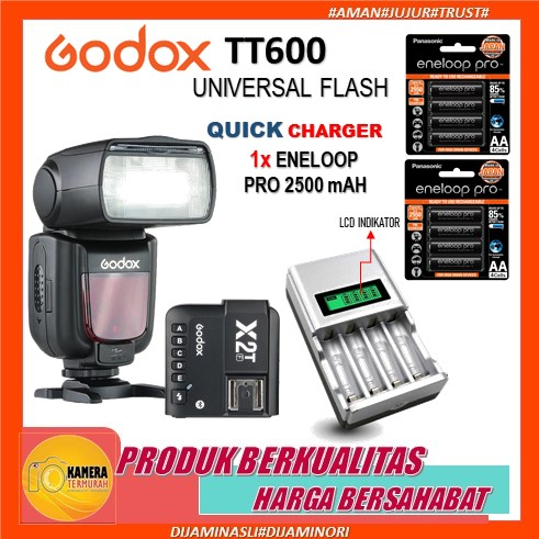 Jual Godox TT600 Universal Flash Camera | Shopee Indonesia
