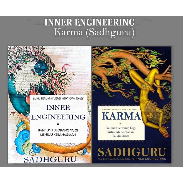 Jual BUKU INNER ENGINEERING PANDUAN SEORANG YOGI MENUJU KEBAHAGIAN - KARMA : PANDUAN SEORANG ...