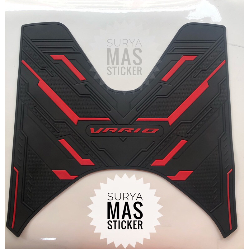 Jual karpet motor honda vario 125 150 new 2018 - 2023 alas pijakan kaki ...