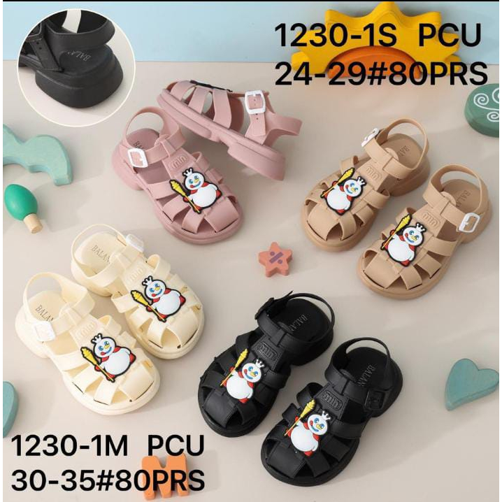 Jual Sandal Tali Gladiator malisa Anak Perempuan Motif Mixue Ice Cream ...
