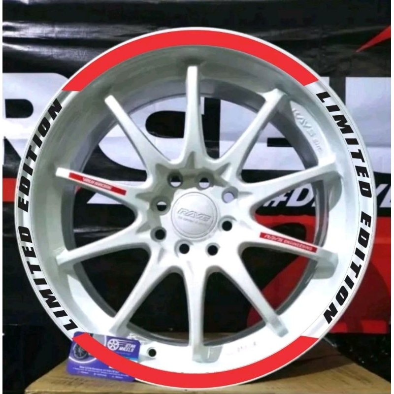 Jual STICKER VELG MOBIL ISI 1 SET /HSR/VENOM/TORSIN | Shopee Indonesia