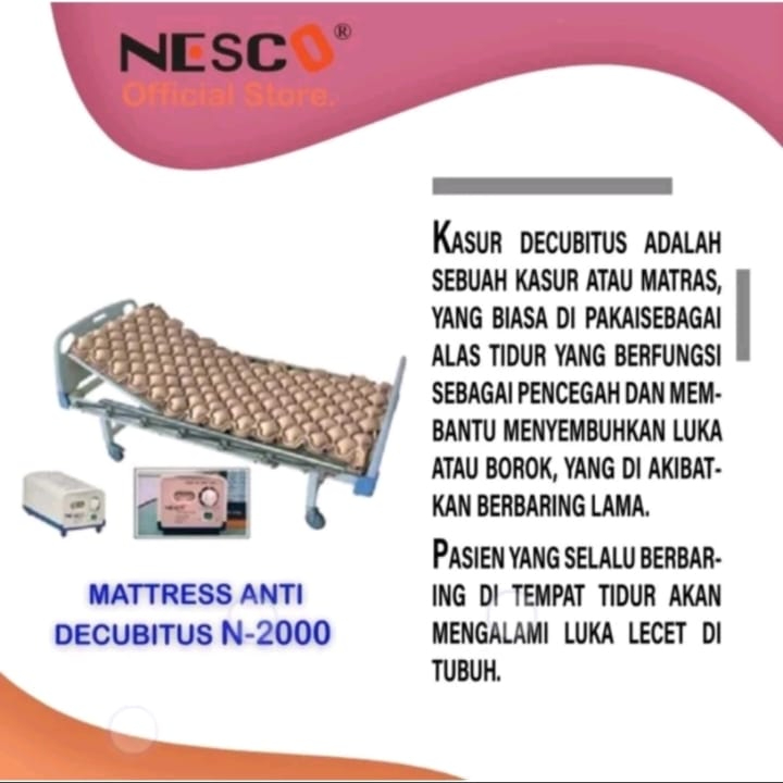Jual Kasur Anti Decubitus / Matras Decubitus Nesco N-1000 bekas pakai ...
